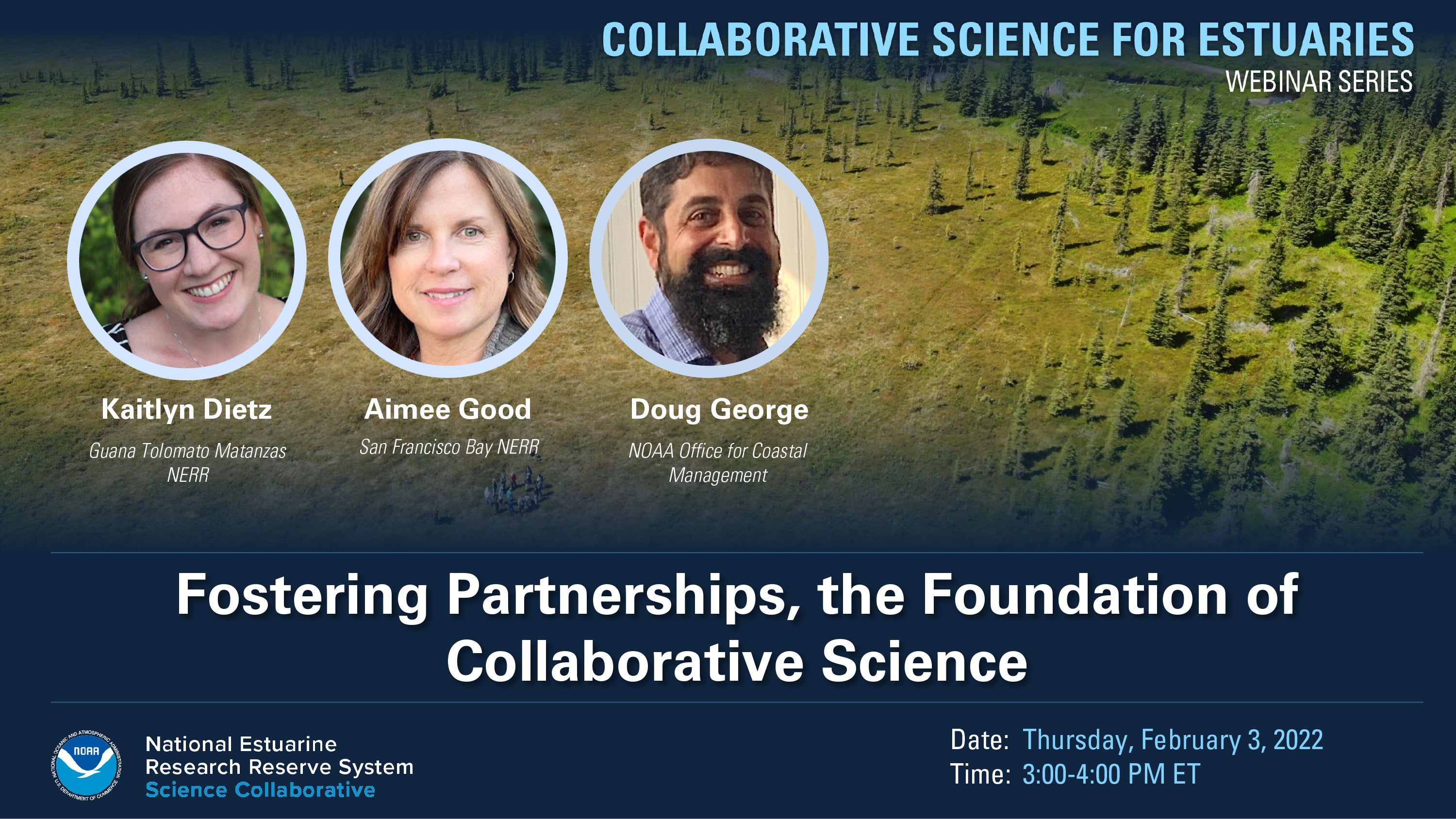 Fostering Partnerships, the Foundation of Collaborative Science | NERRS ...
