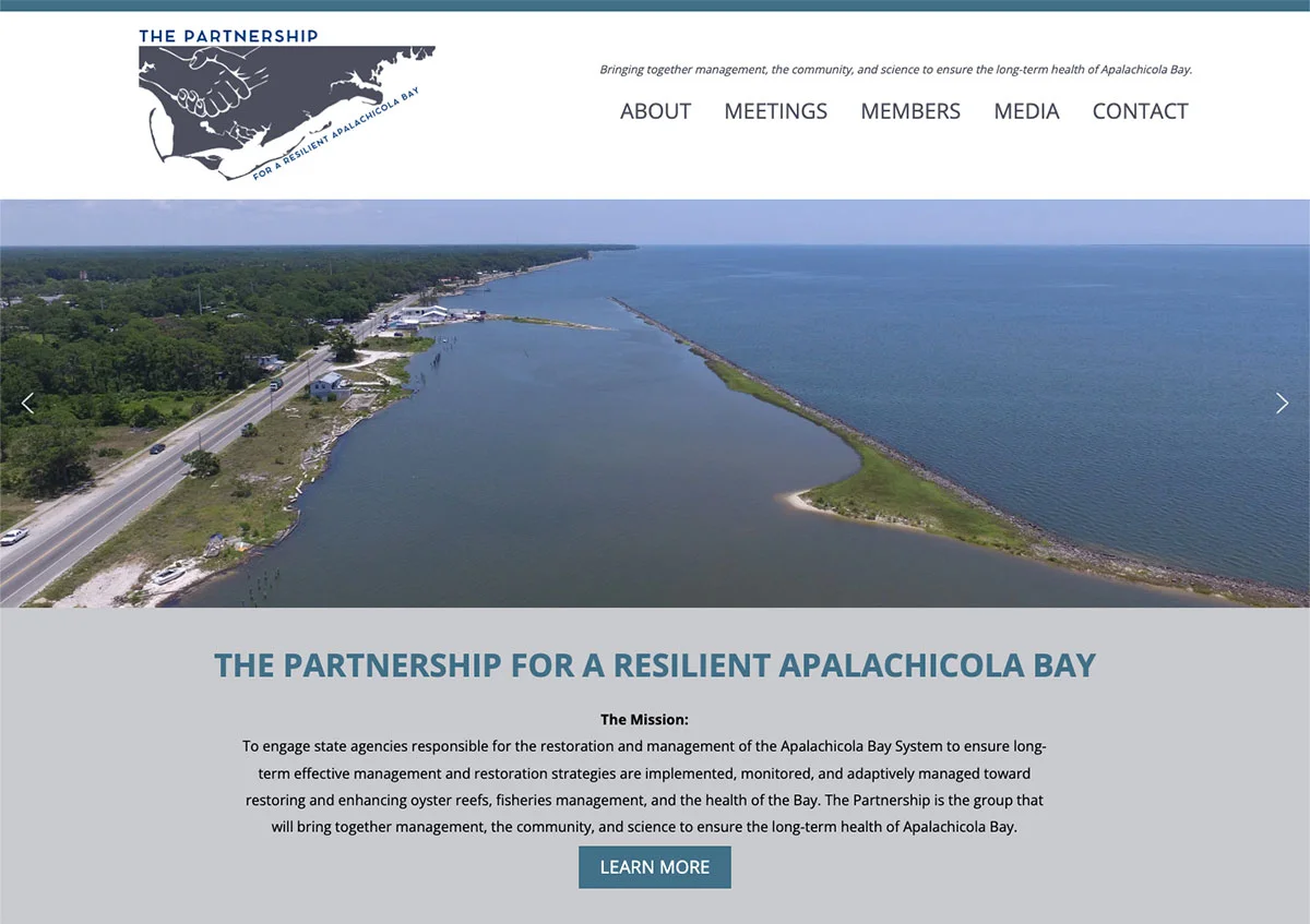 Partnership for a Resilience Apalachicola Bay Website | NERRS Science ...
