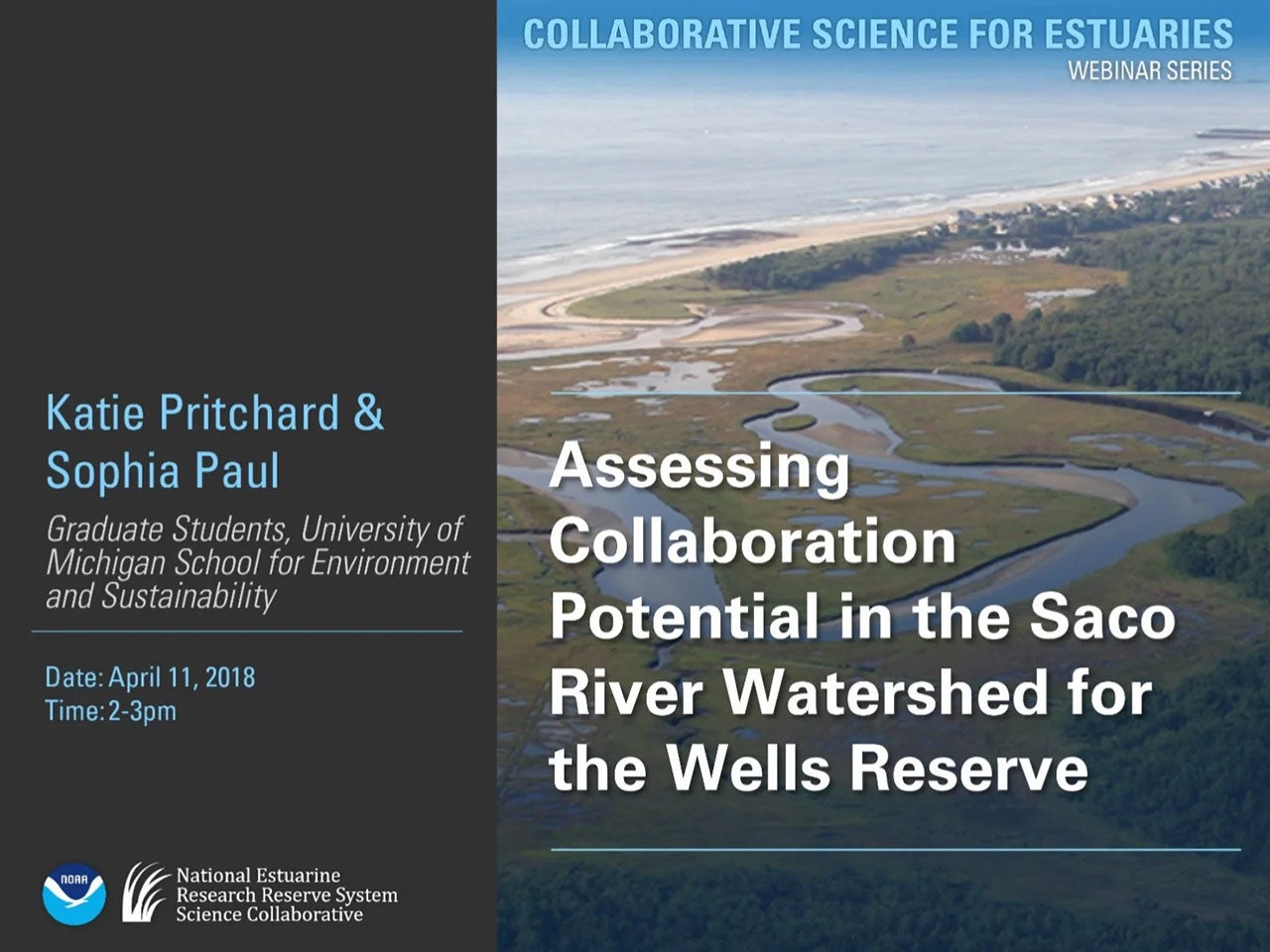 Assessing Collaboration Potential in the Saco River Watershed: A ...